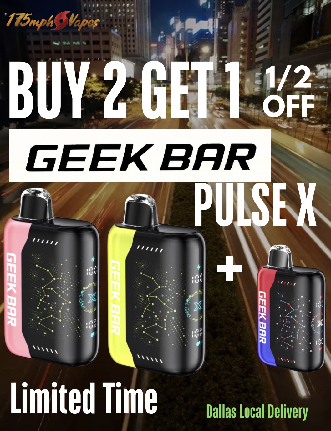 175 MPH Vapor | Dallas, Texas Mobile Vape Shop - Dallas Same Day Vape ...